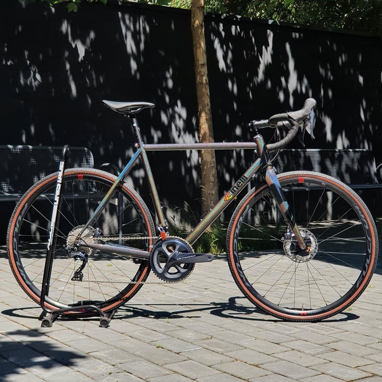 Bicicleta Gravel Cinelli Nemo Tig Disc Ultegra Special Colour Rainbow ...