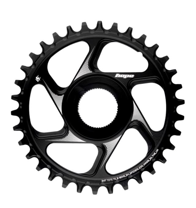 Placa angrenaj Hope E-Bike Spiderless Retainer Ring 34T - Shimano ...