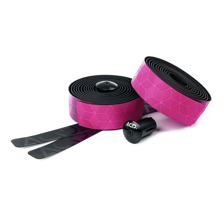 Ghidolina ACID Bar Tape RC 3.0 Black/Pink - PlayBike.ro