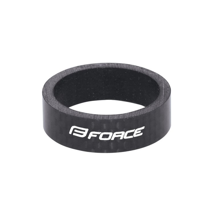 Distantier furca Force 1.1/8 10mm Carbon Black - PlayBike.ro