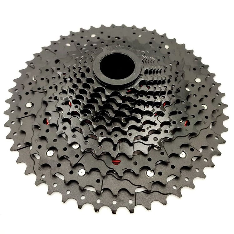 Pinioane SunRace MZ903 WA1 12-speed Negru/rosu - PlayBike.ro