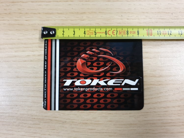 Token sticker 95x70mm - PlayBike.ro