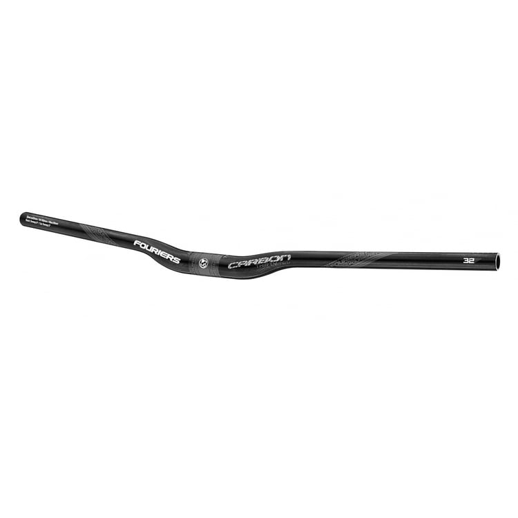Ghidon FOURIERS MTB Carbon 800mm 31.8mm Negru - PlayBike.ro