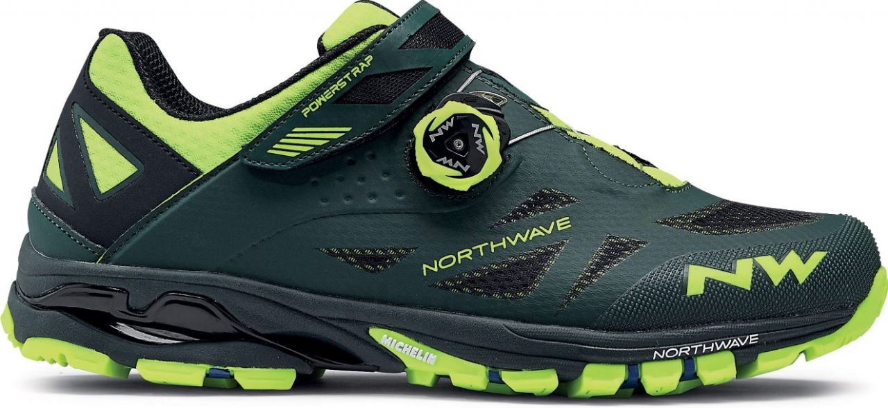 Northwave Spider 2 Plus Negru/verde - PlayBike.ro